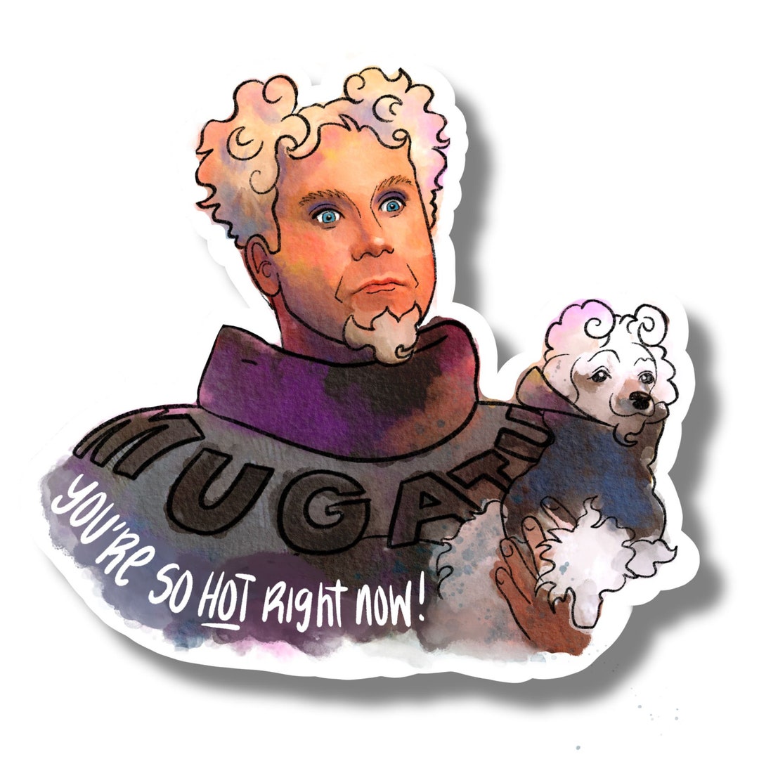 Mugatu Magnet, You're so Hot Right Now, Farrell, Funny Magnet Gift ...