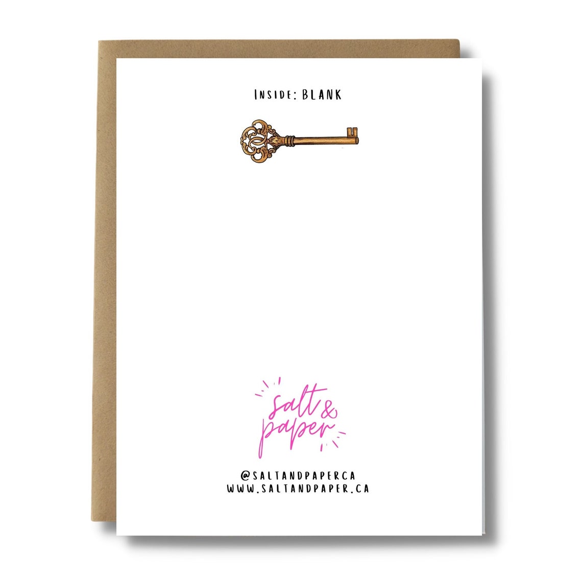 Keys New Home Card Hope Your New Home's Not Haunted - Etsy