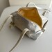Saga Nishiki Box Pouch, Silver Thread Obi Bag, Obijime Handle Bag - Etsy