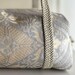 Saga Nishiki Box Pouch, Silver Thread Obi Bag, Obijime Handle Bag - Etsy
