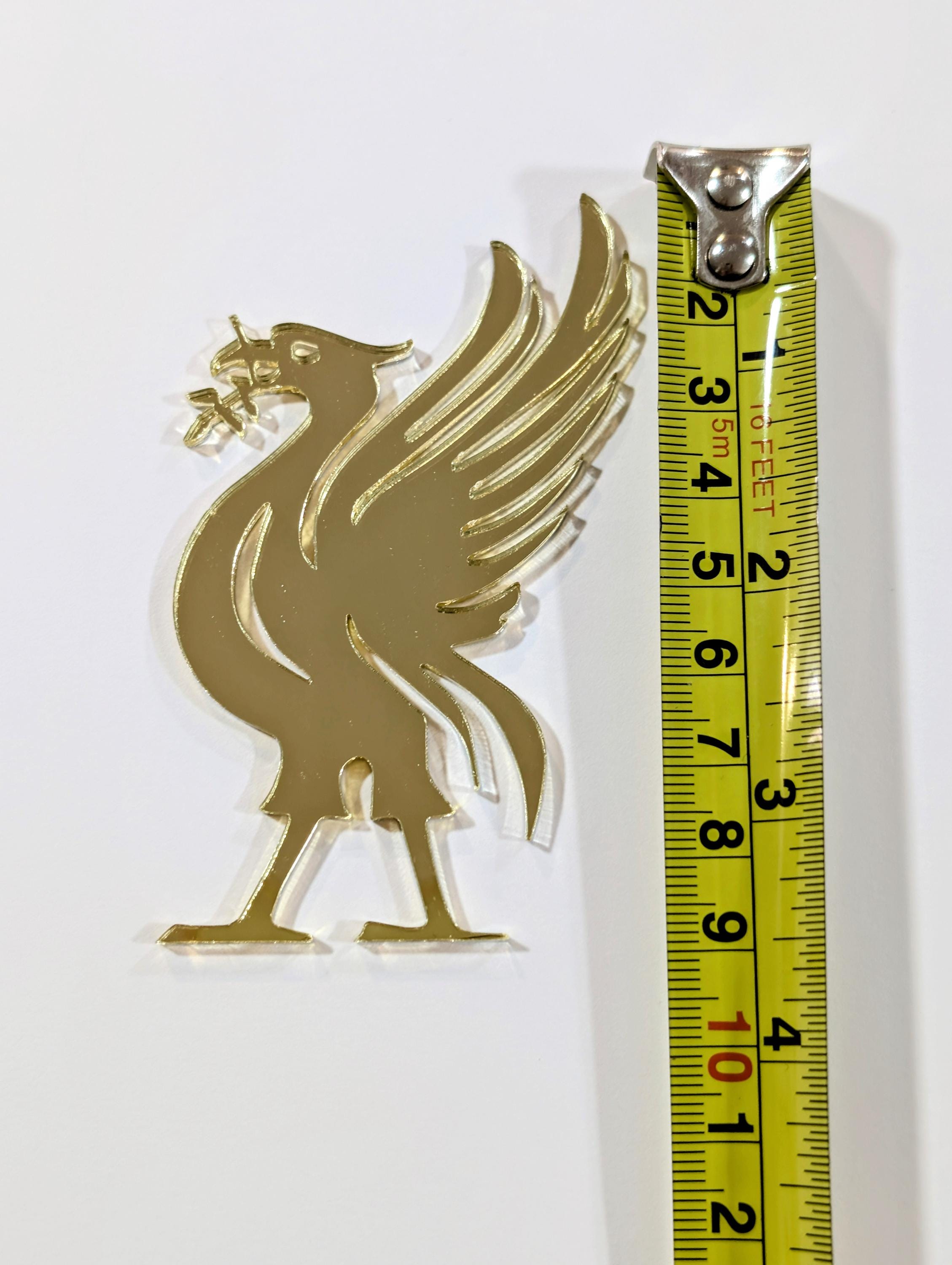 Liver Bird Gold Acrylic - Symbol of Liverpool - Etsy