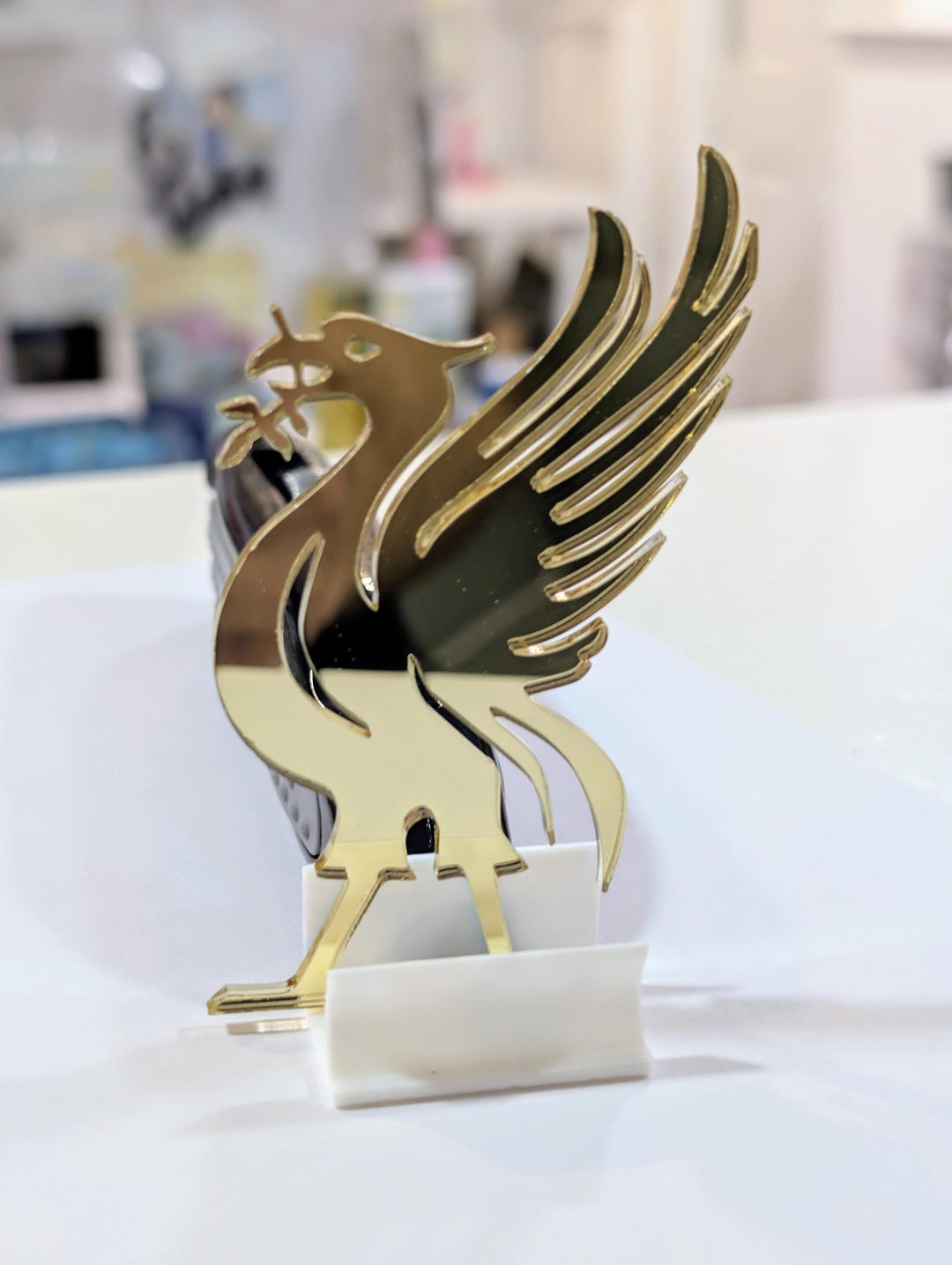 Liver Bird Gold Acrylic - Symbol of Liverpool - Etsy