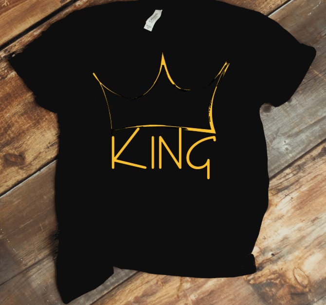 King King T-shirt King Sweat Shirt Crown gifts for Him | Etsy