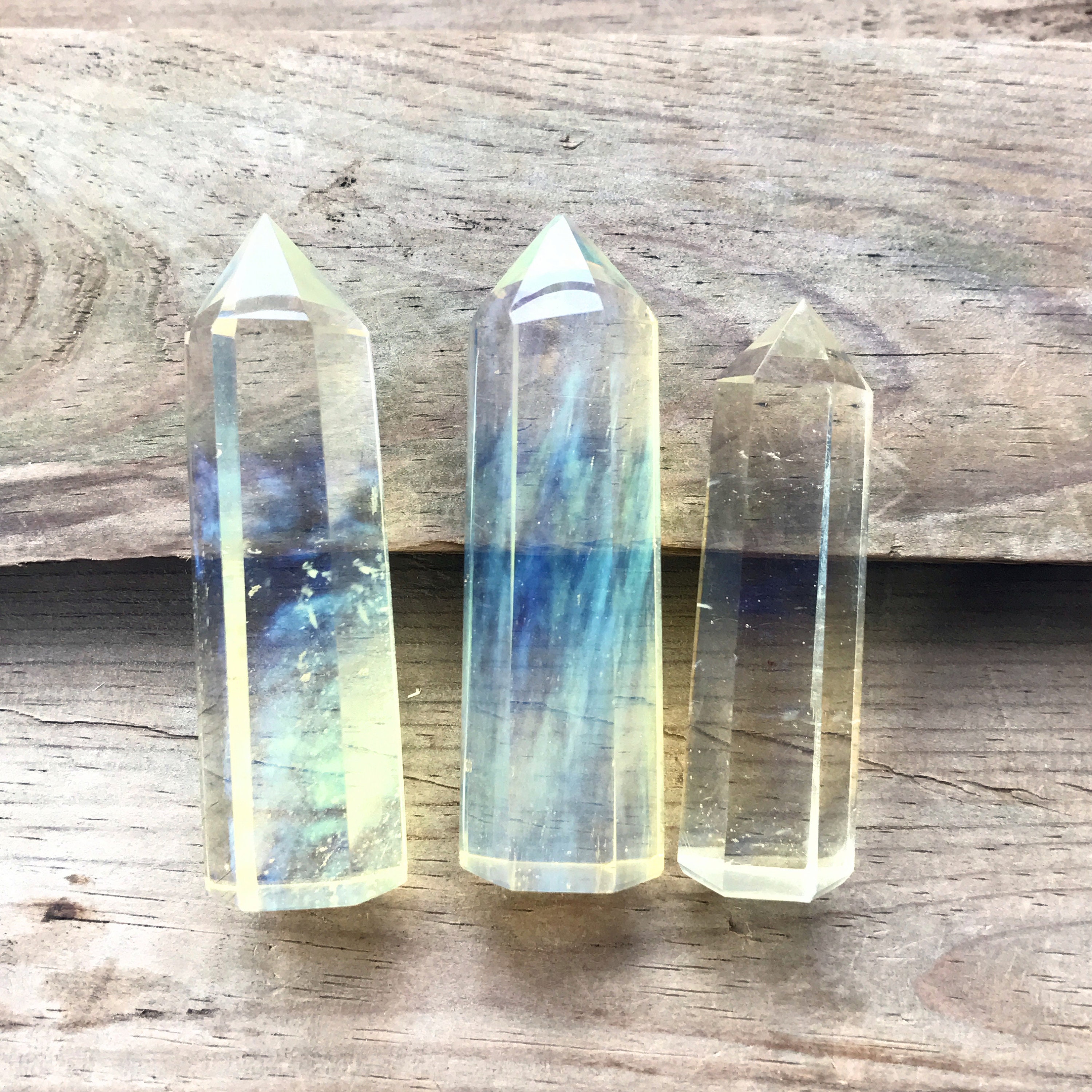 Clear Smelt Yellow Quartz Toweryellow Smelting Crystal - Etsy
