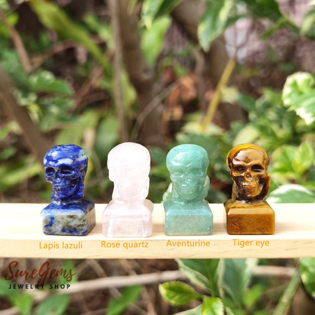 1.2inch Tiger Eye Skull Keycaps,carved Gemstone Skull Head Keycap ...