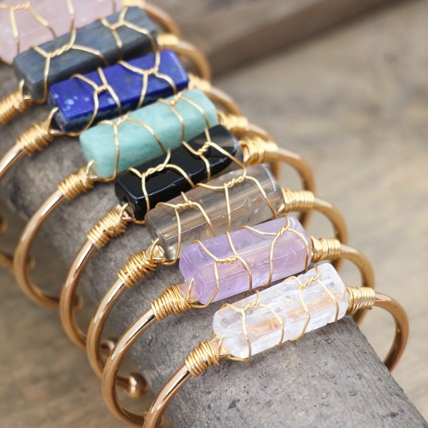 Crystal Bangle - Etsy