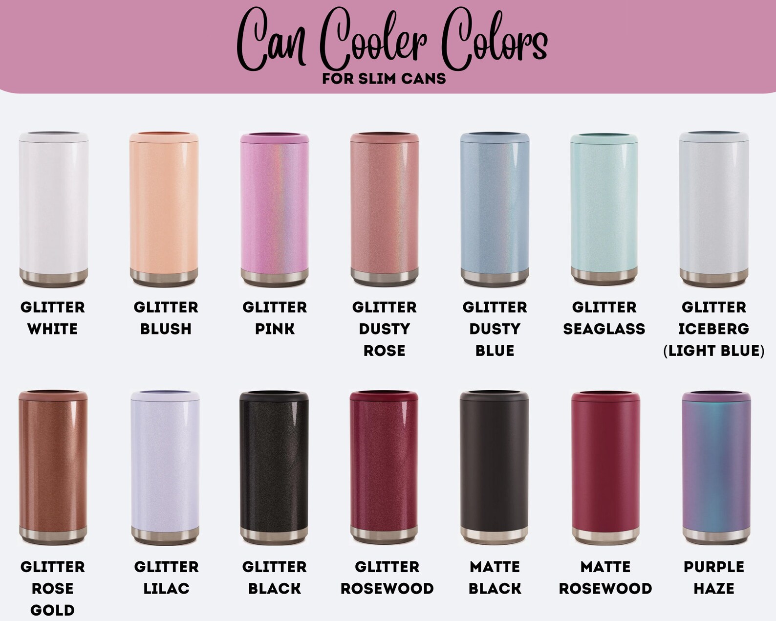 Personalized Slim Can Cooler, Stainless Cooler, Insulated Can Cooler ...