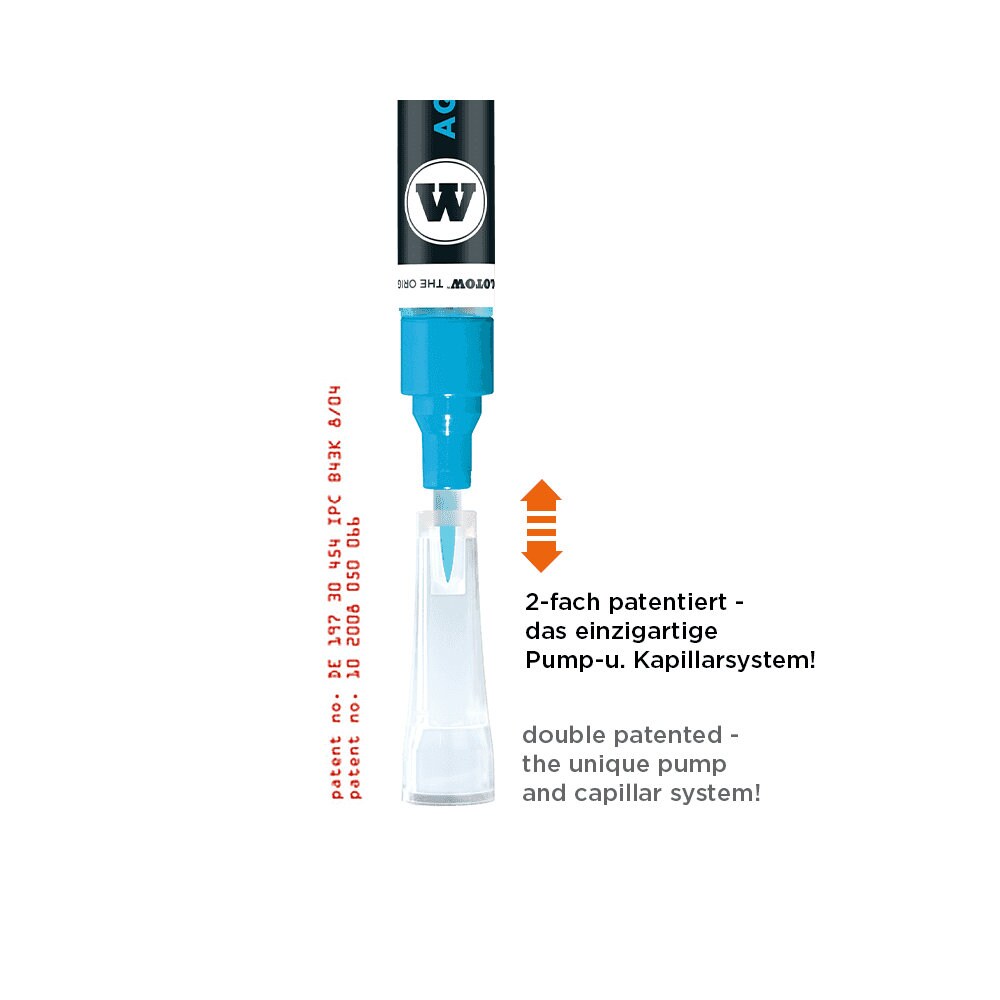 Grafx Aqua Ink Pump Softliner Basic Set 1 6 Pack Water Based Ink Marker ...