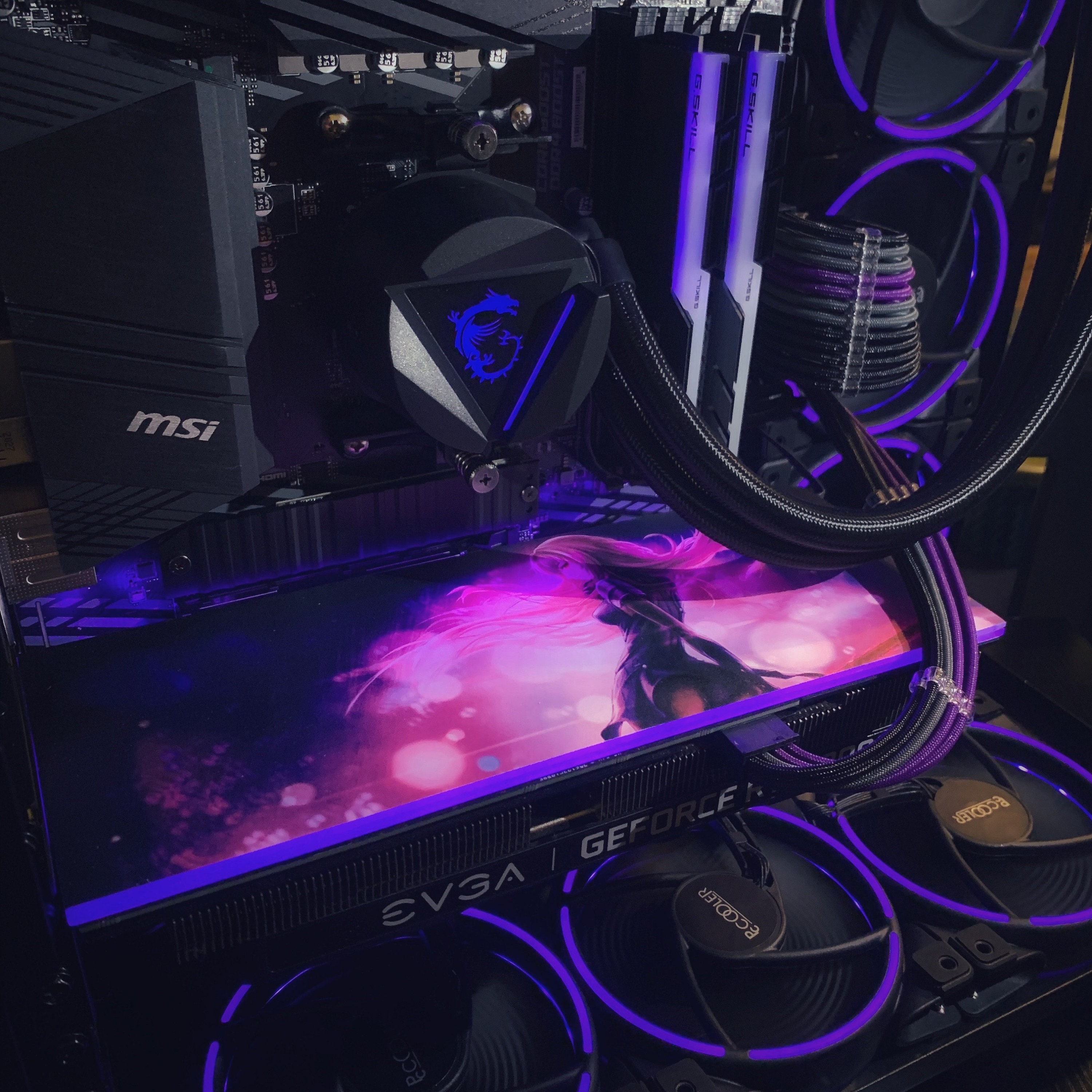 Custom Printed RGB/A-RGB GPU Backplates | Etsy