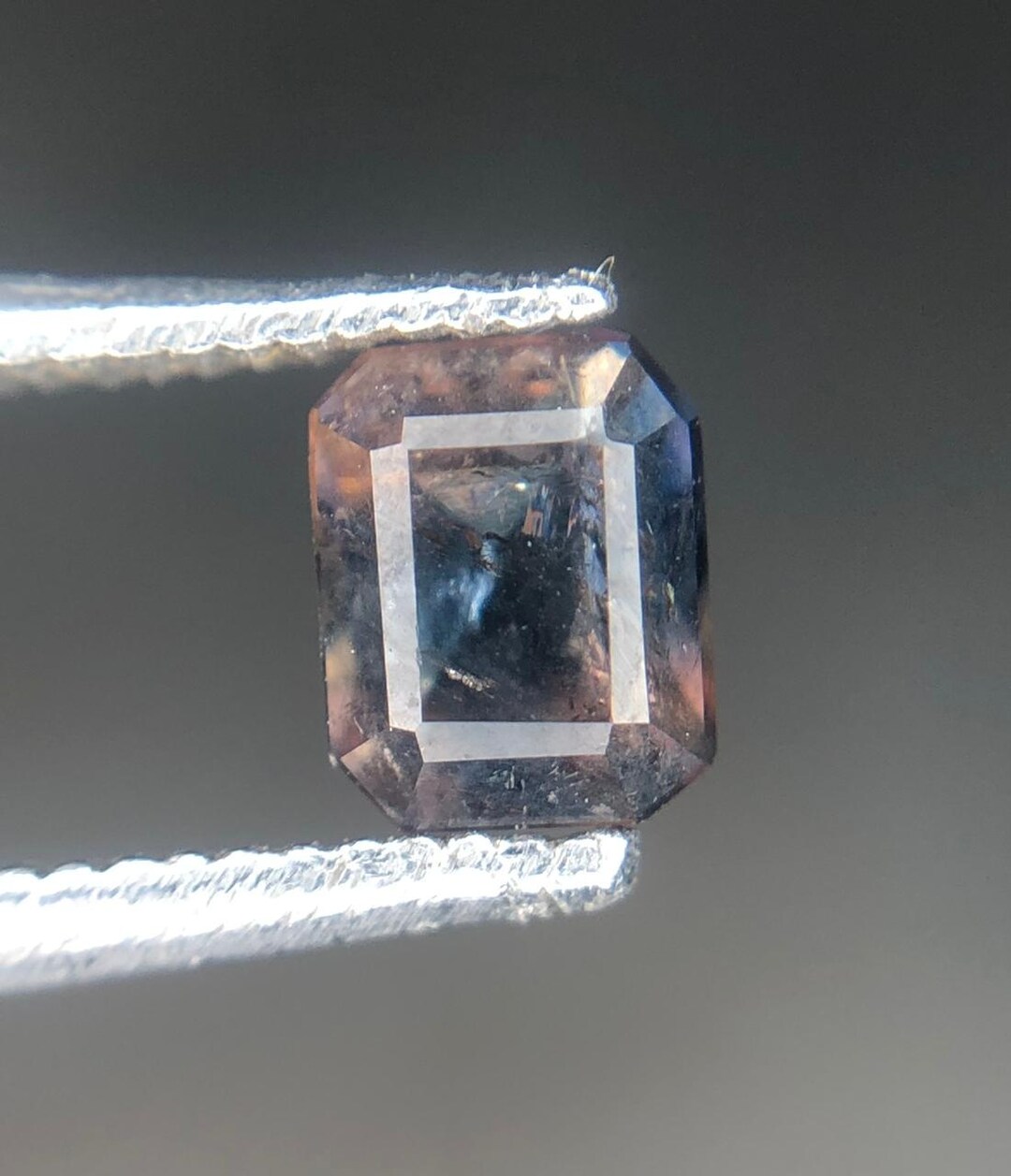 Rare Blue Phantom Axinite Top Cut Gemstone From Pakistan - Etsy