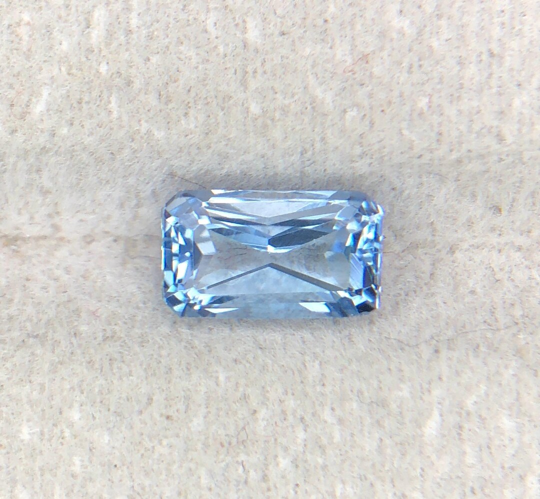 Santa Maria Color Aquamarine Loose Gemstone, From Madagascar, 1.22 Ct ...