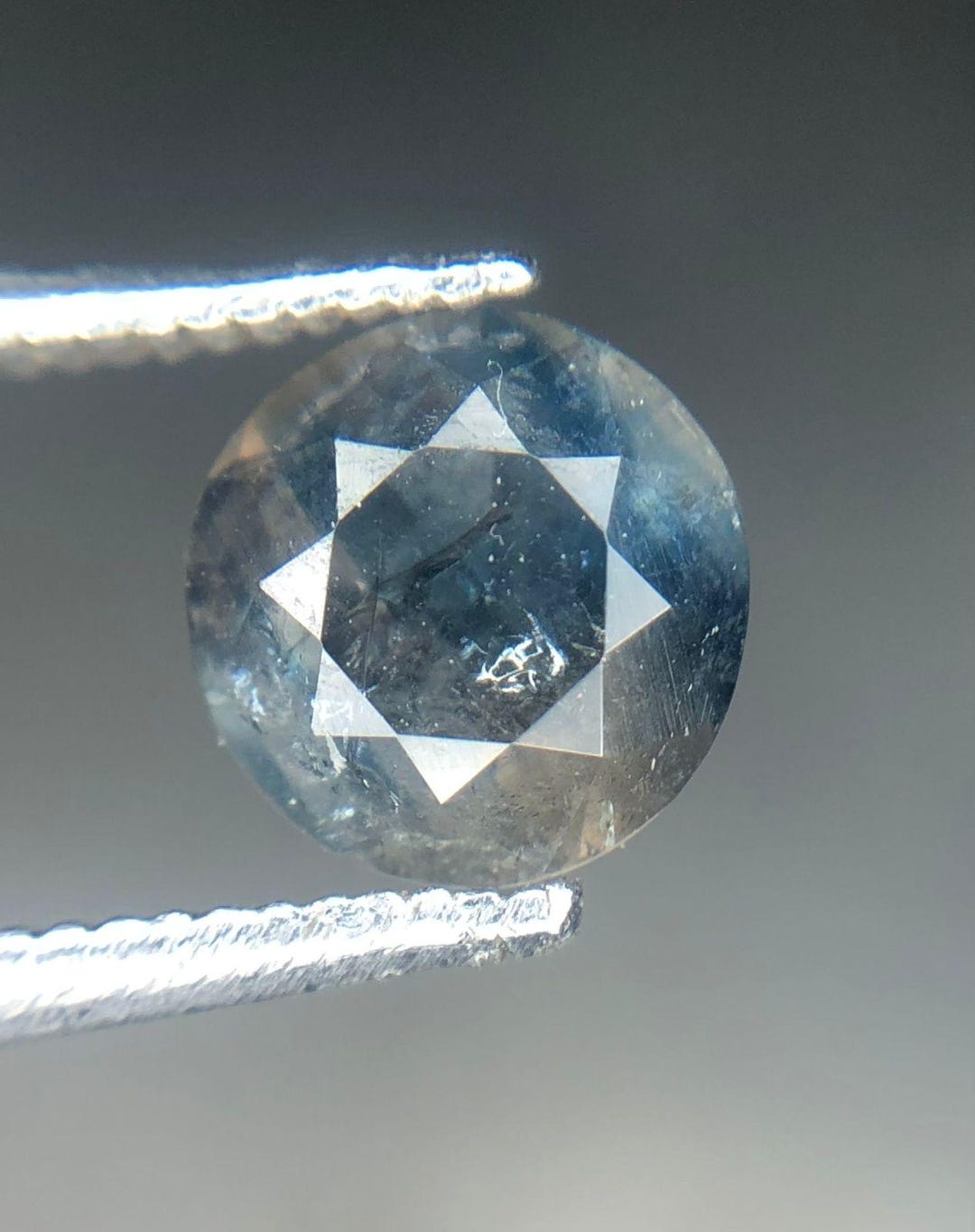 Rare Blue Phantom Axinite Top Cut Gemstone From Pakistan - Etsy