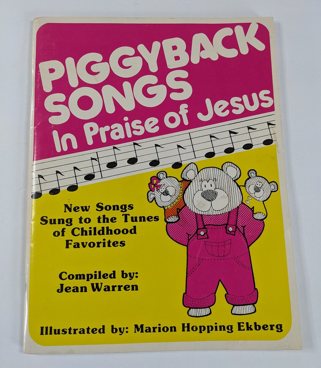 Piggyback Songs in Praise of Jesus Preschoolers Sunday School Children ...