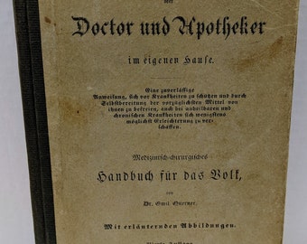 Antique Doctor Book - Etsy