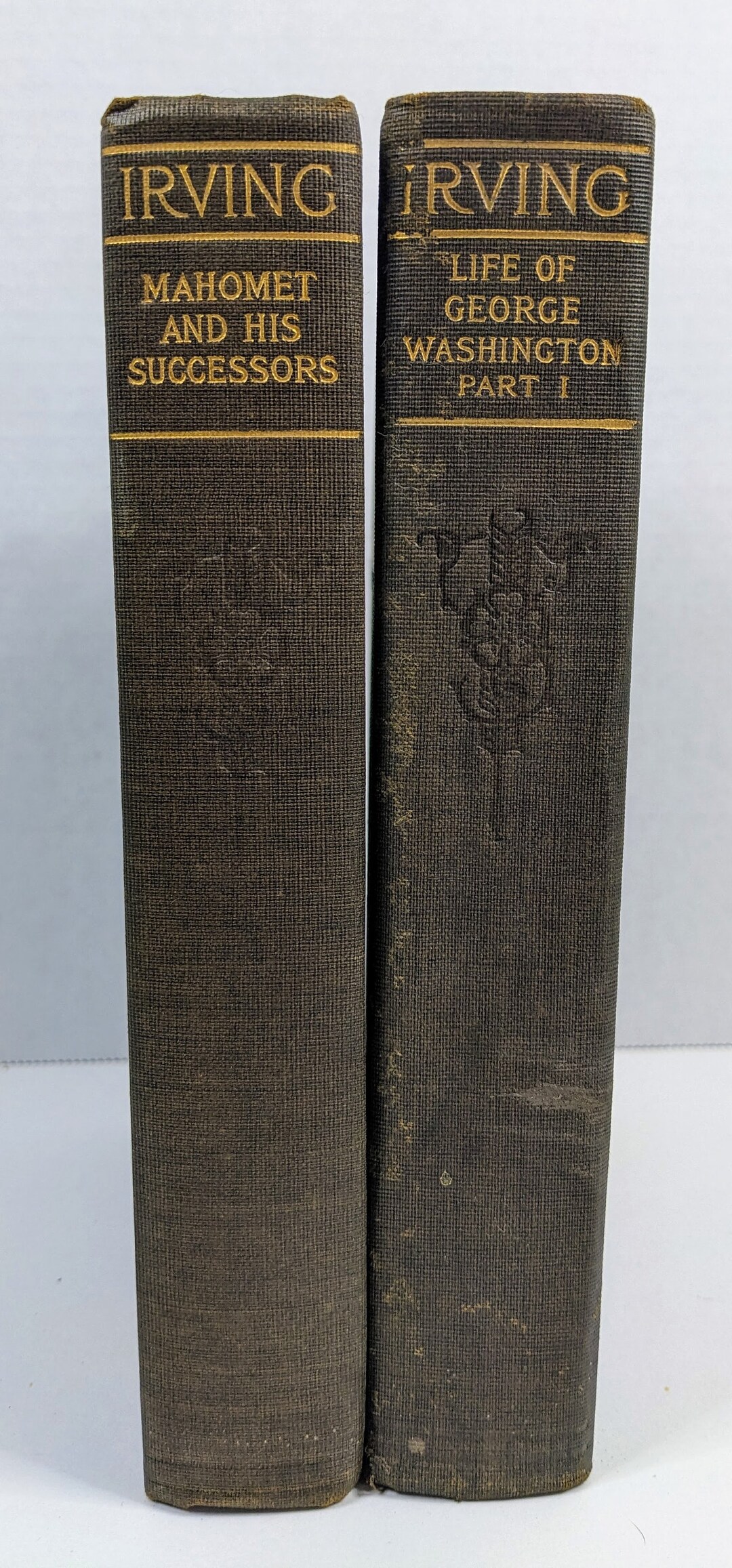 Antique Washington Irving Books (2) 1890s Mahomet and His Successors ...