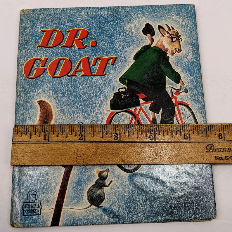 Dr. Goat Whitman Tell A Tale Books 1950 Childrens Rare animal | Etsy