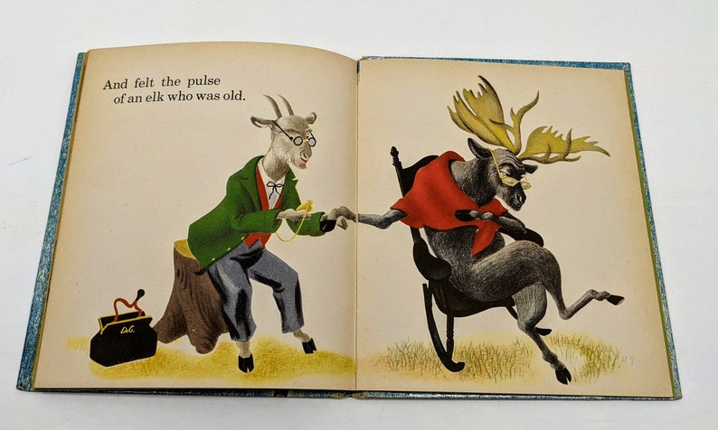 Dr. Goat Whitman Tell A Tale Books 1950 Childrens Rare animal | Etsy