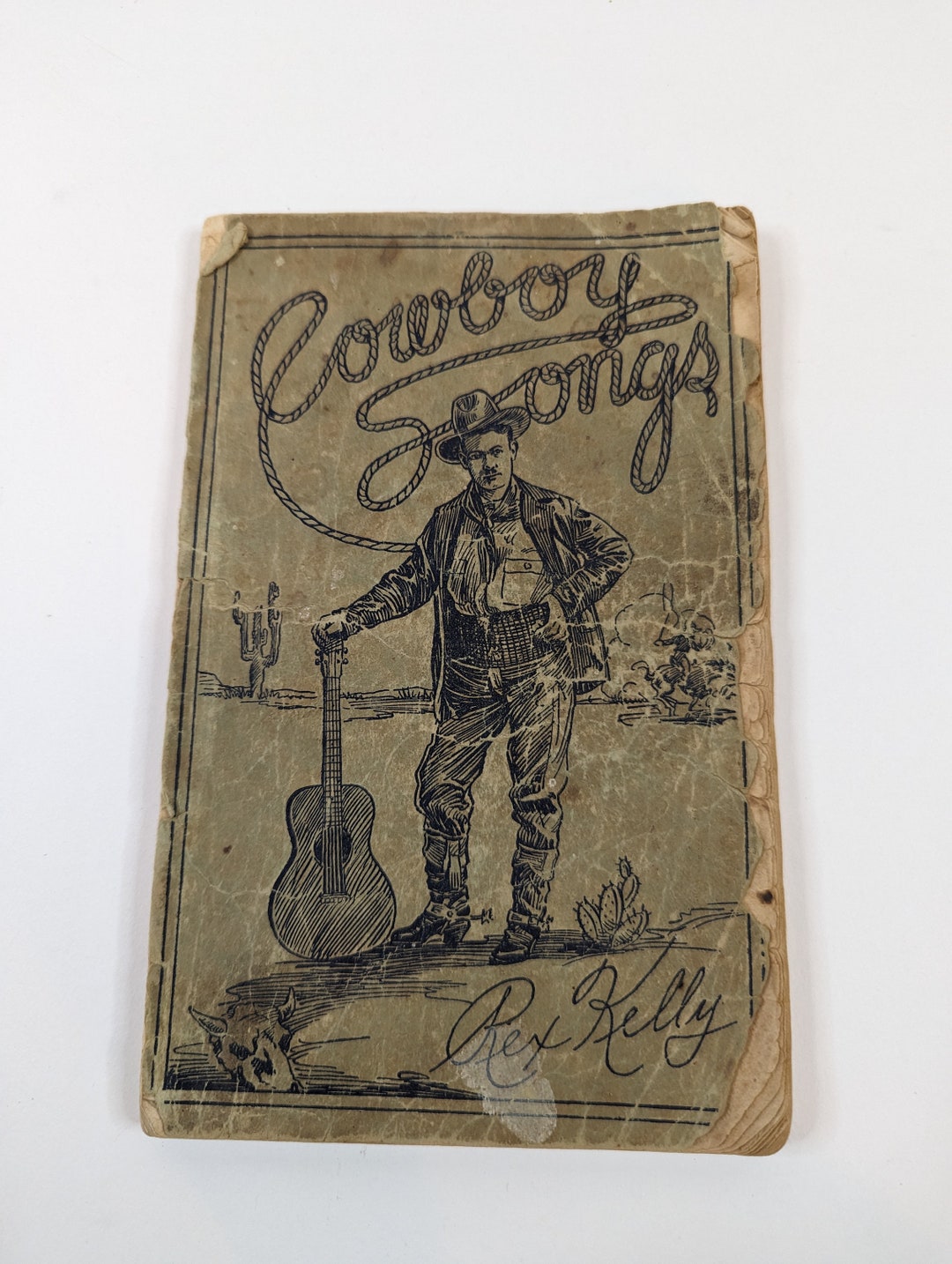 Cowboy Songs Rex Kelly 1930s Songbook KFNF Iowa Radio Star - Etsy