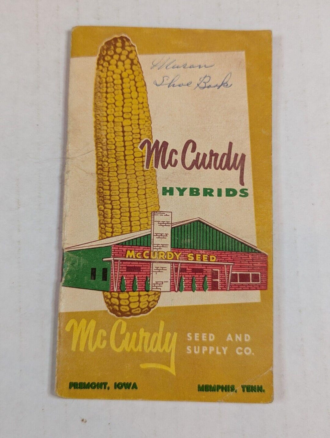 Vintage 1960 Seed Company Mccurdy Hybrids Booklet Fremont Oskaloosa ...