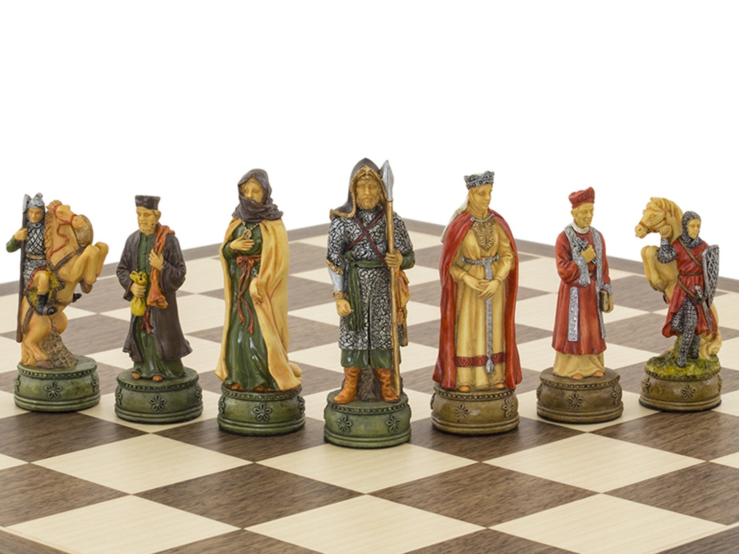 Toys & Games Board Games Wooden Chess Board Personalized Chess Set ...