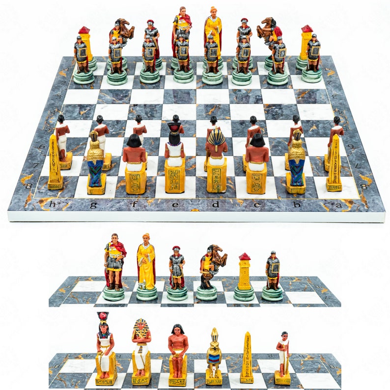 Ancient Egyptian Chess Set 36cm 14 Themed Chess Set - Etsy UK