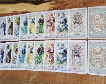 Sailor Moon Tarot Cards - Etsy