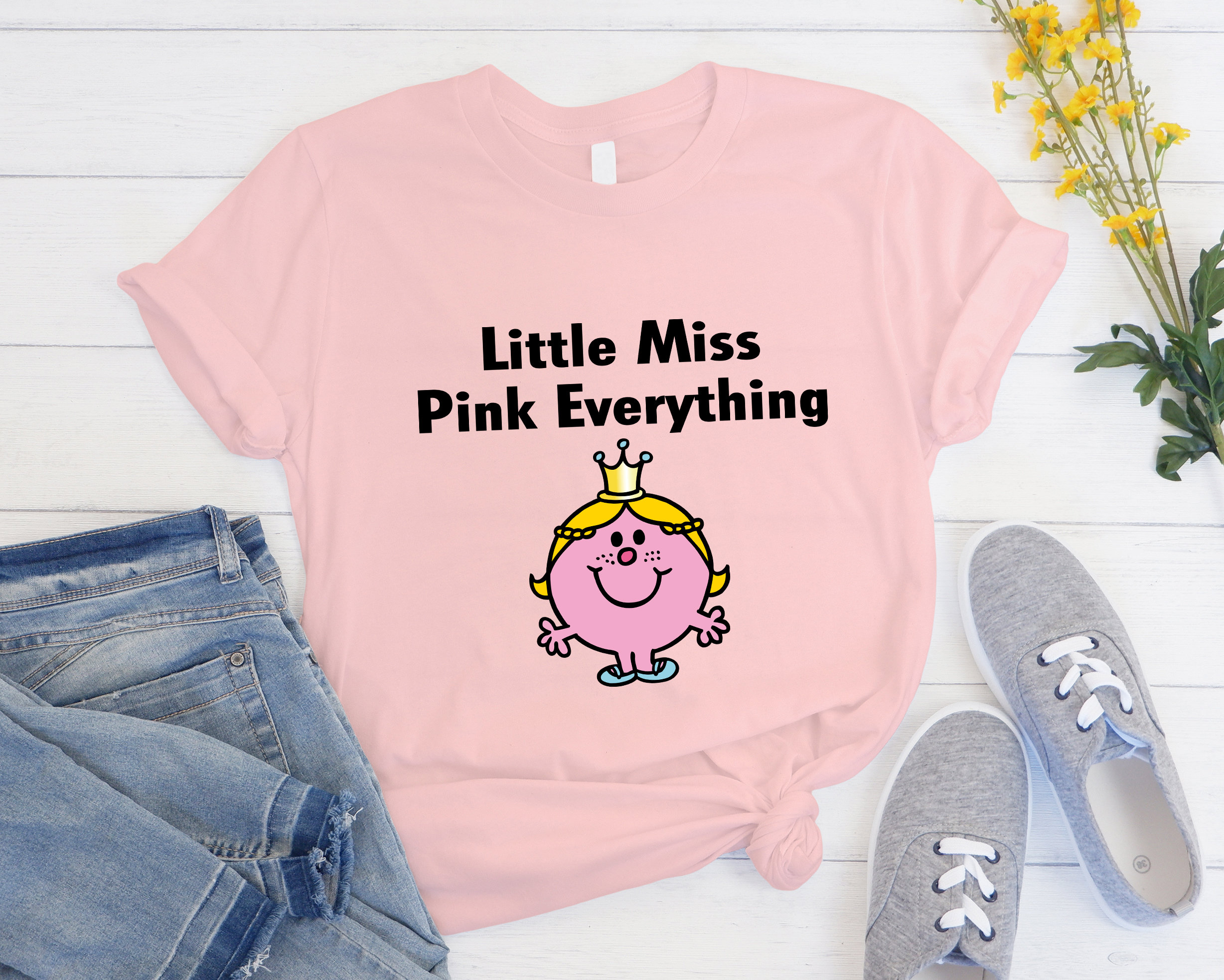 Little Miss Shirt Little Miss Pink Everything Pink Lover - Etsy