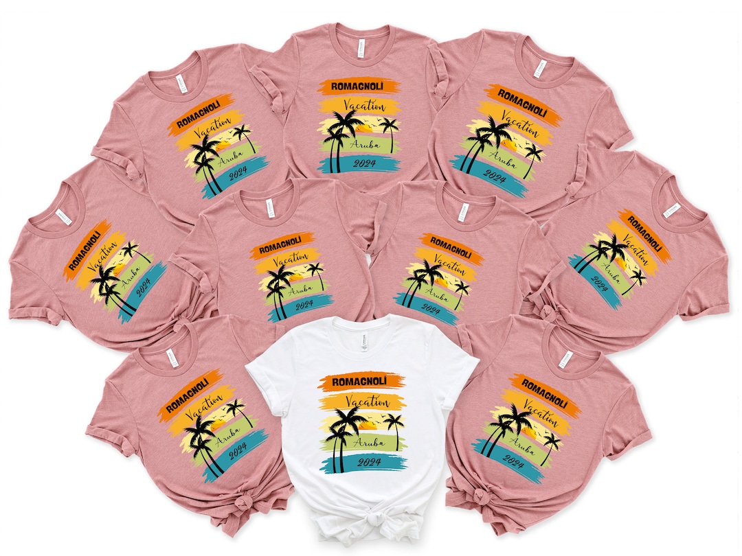Custom Vacation Shirt, Family Matching Shirt, Custom Family Shirt ...