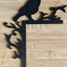 Raven Door Corner Decor, Door Decor - Etsy