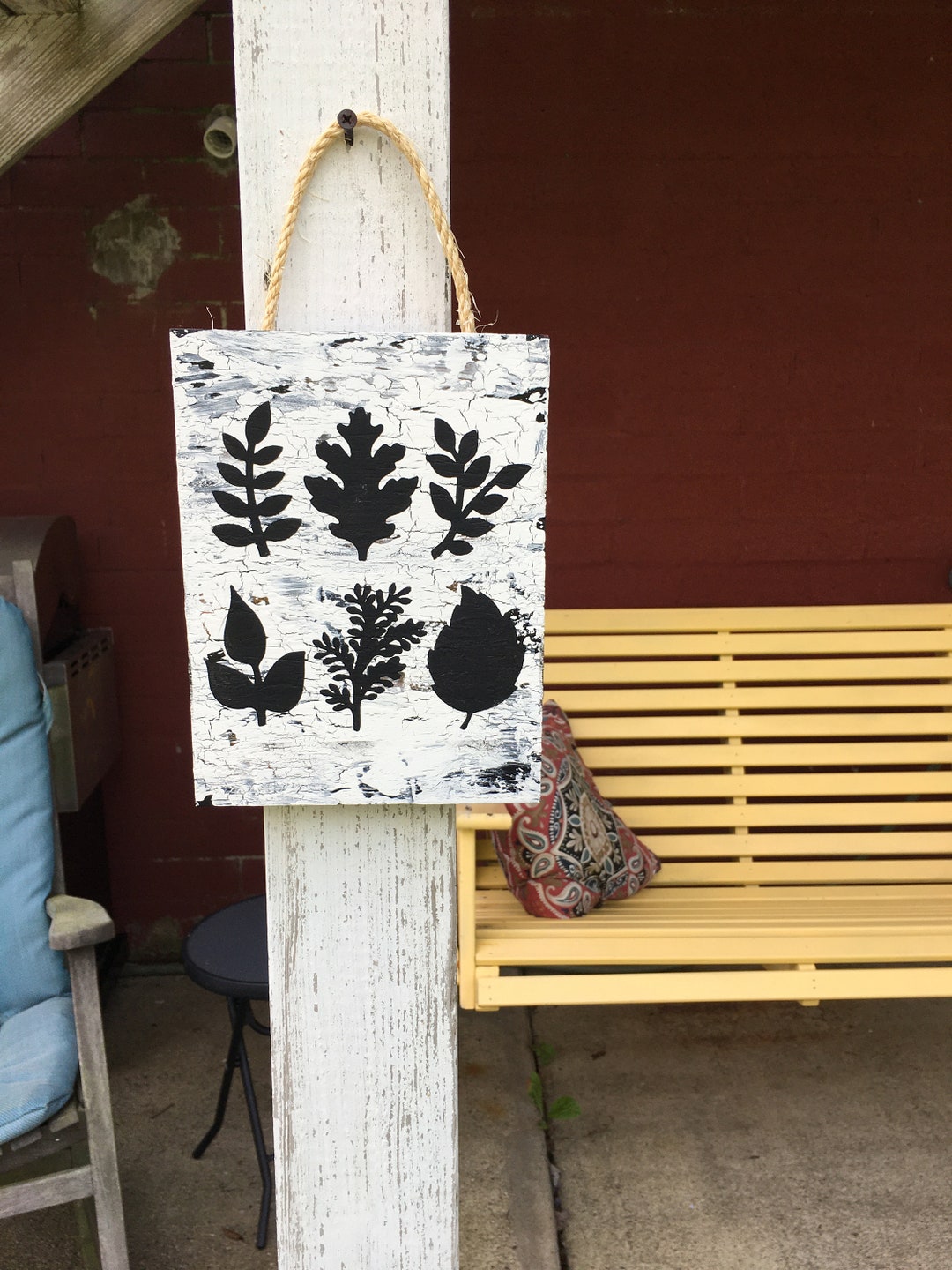 Black and White Fall Leaves Sign, Autumn, Fall Signs - Etsy