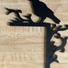 Raven Door Corner Decor, Door Decor - Etsy