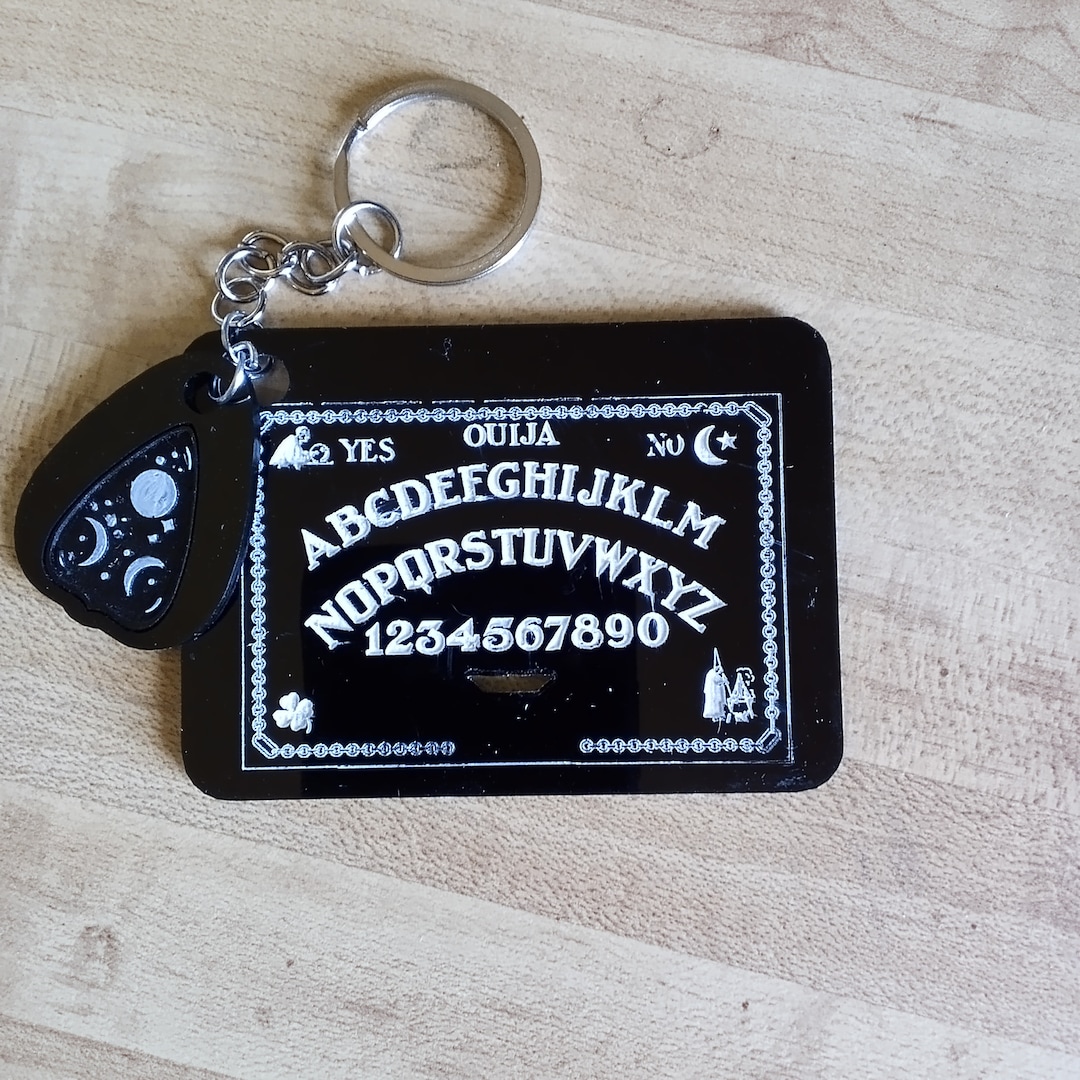 Ouija Board Key Chain, Ouija Board, Keychains - Etsy