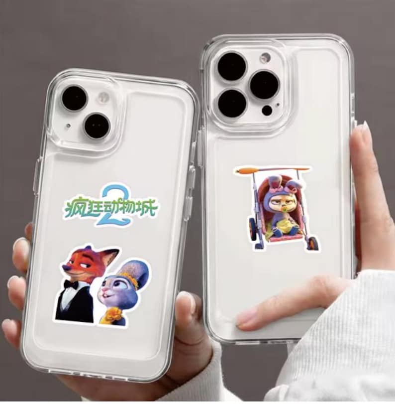 Zootopia Sticker Pack | Cartoon Animals Laptop Bottle Phone Decals #90 ...
