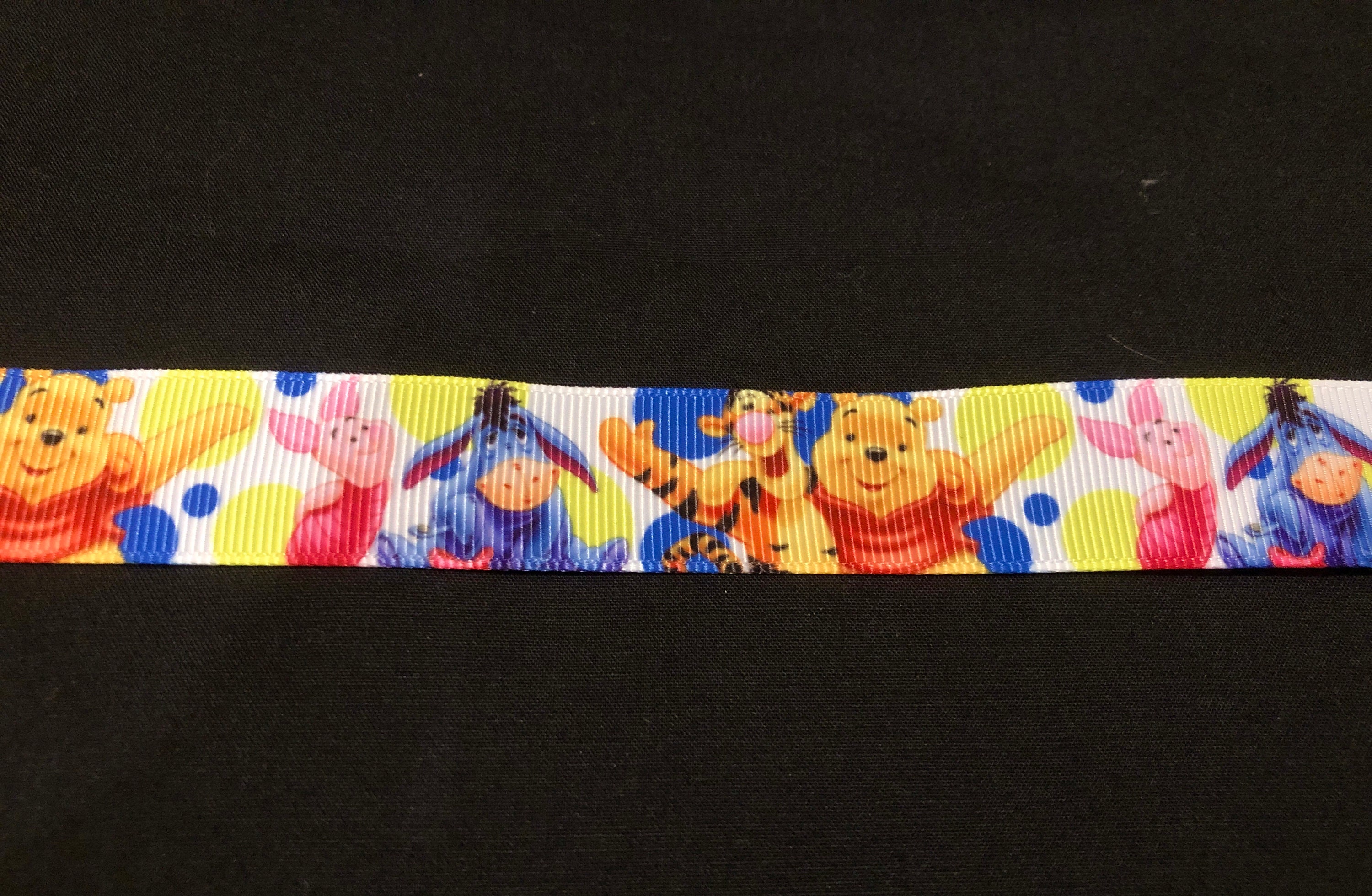 Winnie the Pooh Tigger Eeyore Piglet Grosgrain Ribbon for Gift Wrapping ...