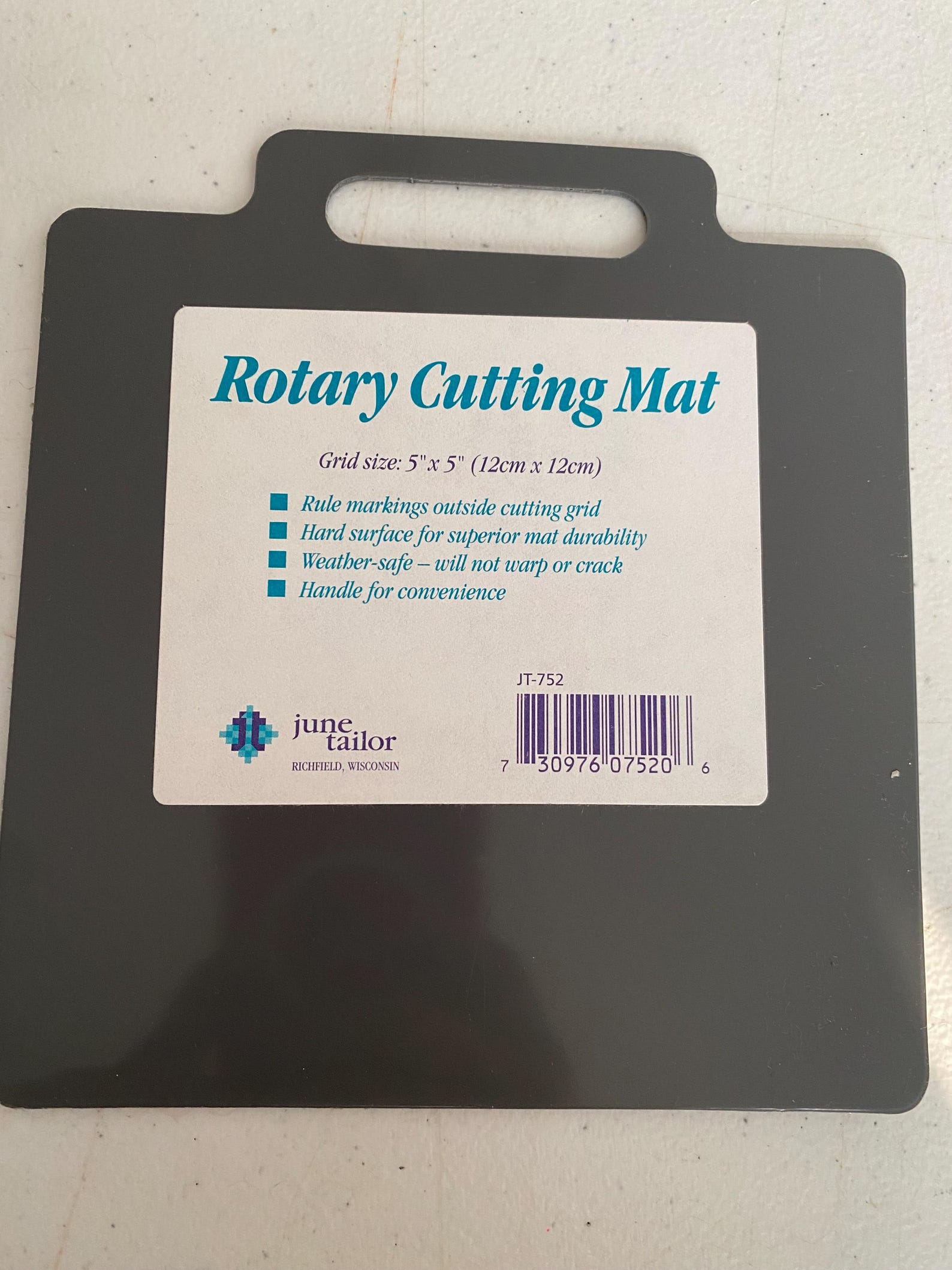 June Tailor Rotary Cutting Mini Mat 5" X 5" Crafting-quilting ...