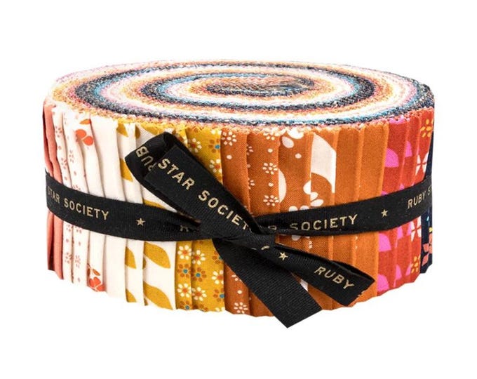 Ruby Start Society Sugar Maple Jelly Roll by Alexia Abegg. - Etsy