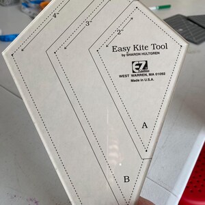 Quilting Ruler Easy Kite Tool by Sharon Hultgren. Quilting. Kite ...
