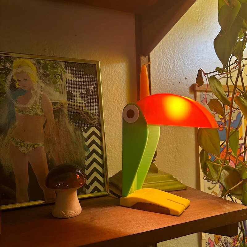 Toucan Lamp - Etsy