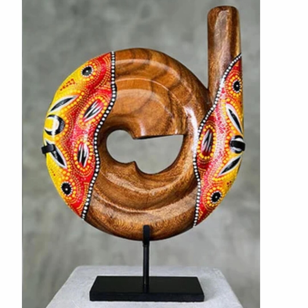 Spiral Didgeridoo Instrument / Travel Didgeridoo Small Digeridu ...