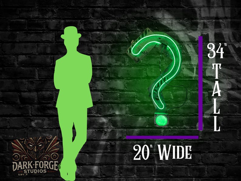 Question Mark Neon Sign - Etsy