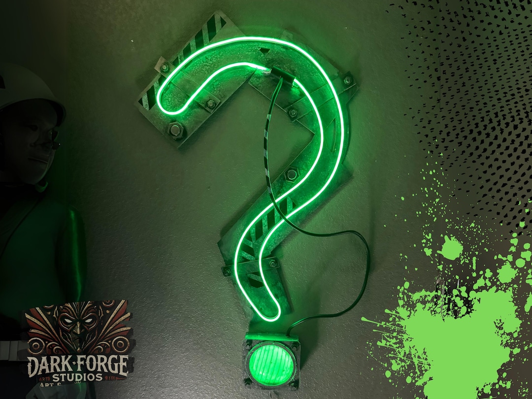 Question Mark Neon Sign - Etsy