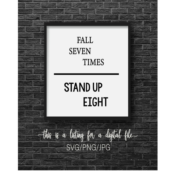 Fall Seven Times - Etsy