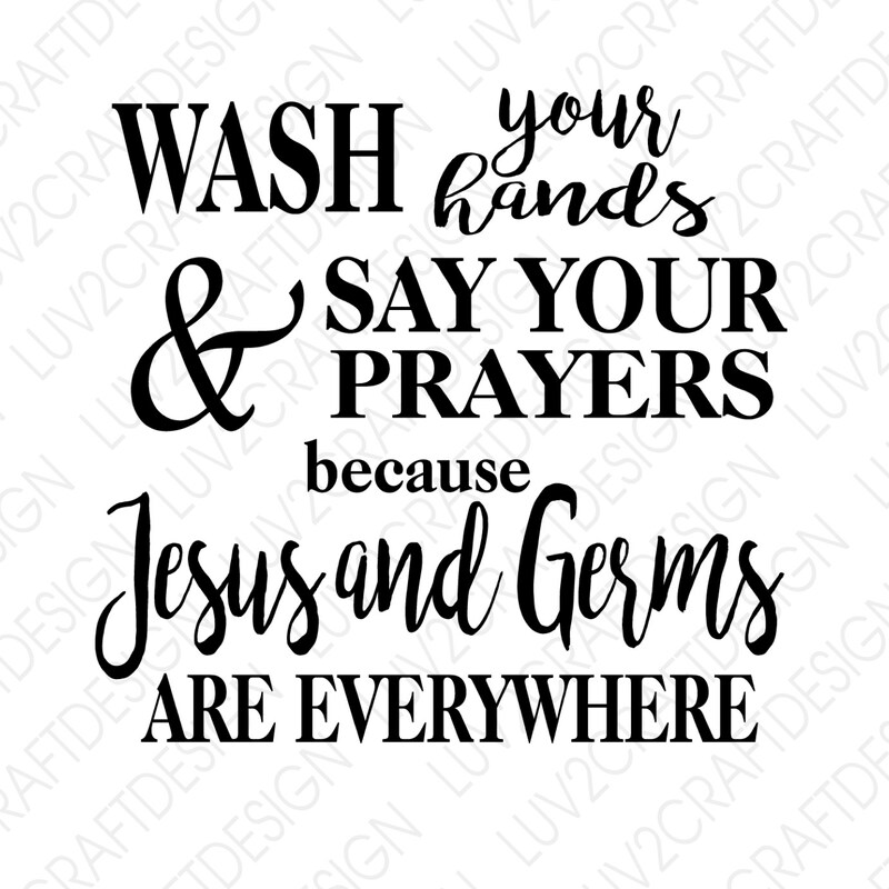 Germs and Jesus Svg - Etsy