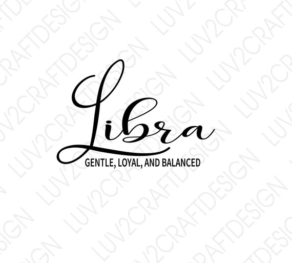 Zodiac Libra Svg/png/jpg/dxf This is a Digital Download | Etsy