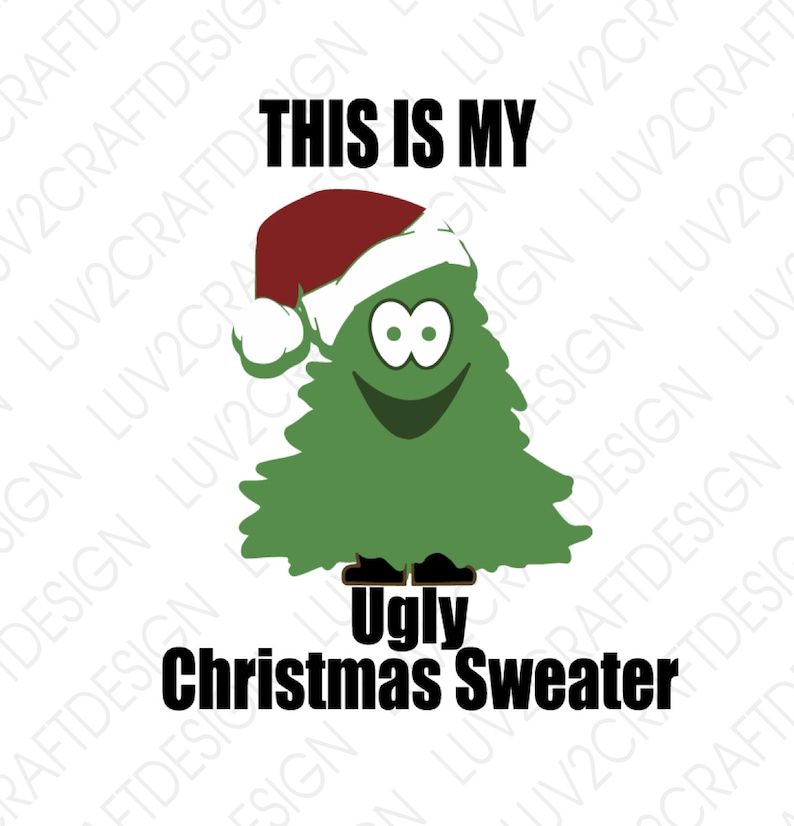 SVG/PNG/JPG - This is My Ugly Christmas Sweater Digital Download ...