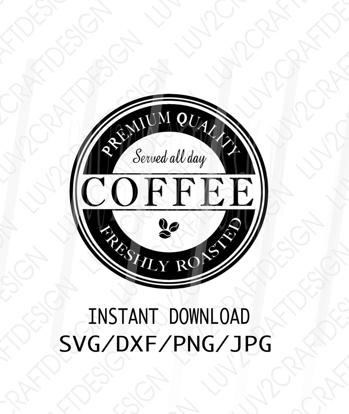 Coffee Svg, Kitchen Sign, Farmhouse Sign, Cricut, Round Sign, Coffee ...