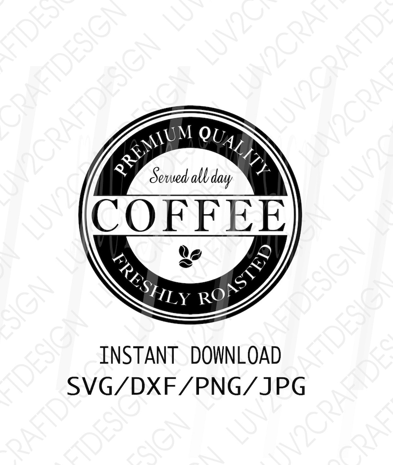 Coffee Svg Kitchen Sign Farmhouse Sign Cricut Round Sign - Etsy