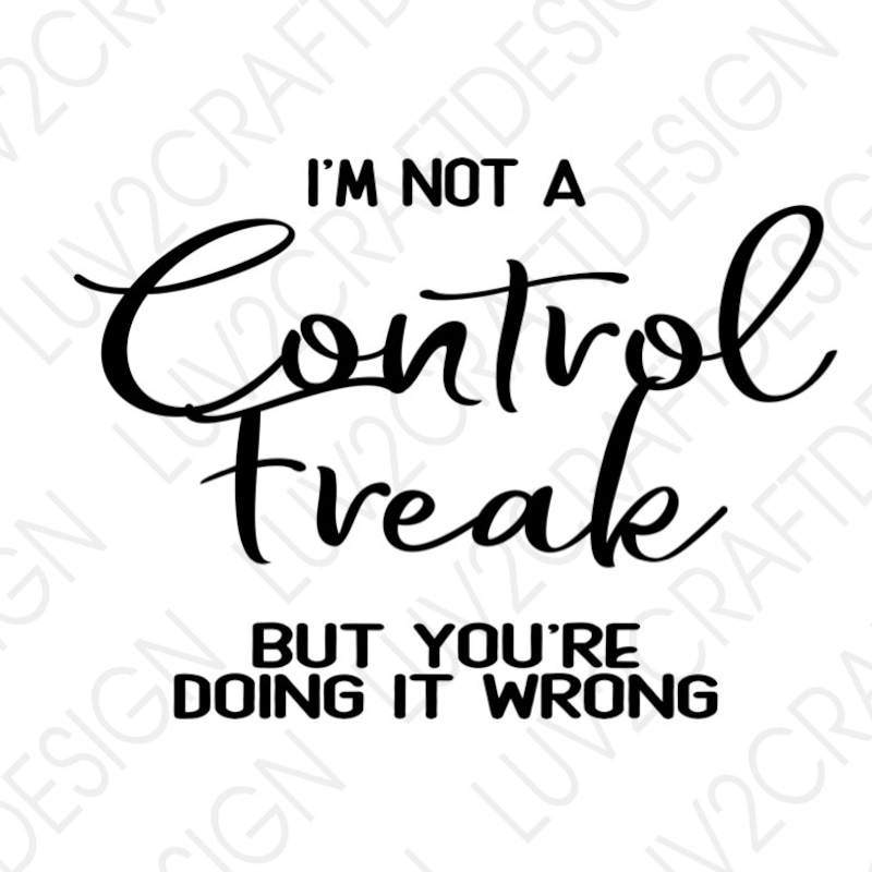Control Freak Png - Etsy