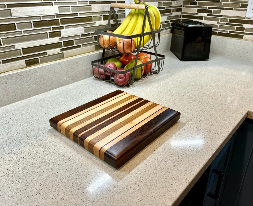 Handmade Wood Cutting Board for Chefs, Home Cooking, and Everyday Use ...
