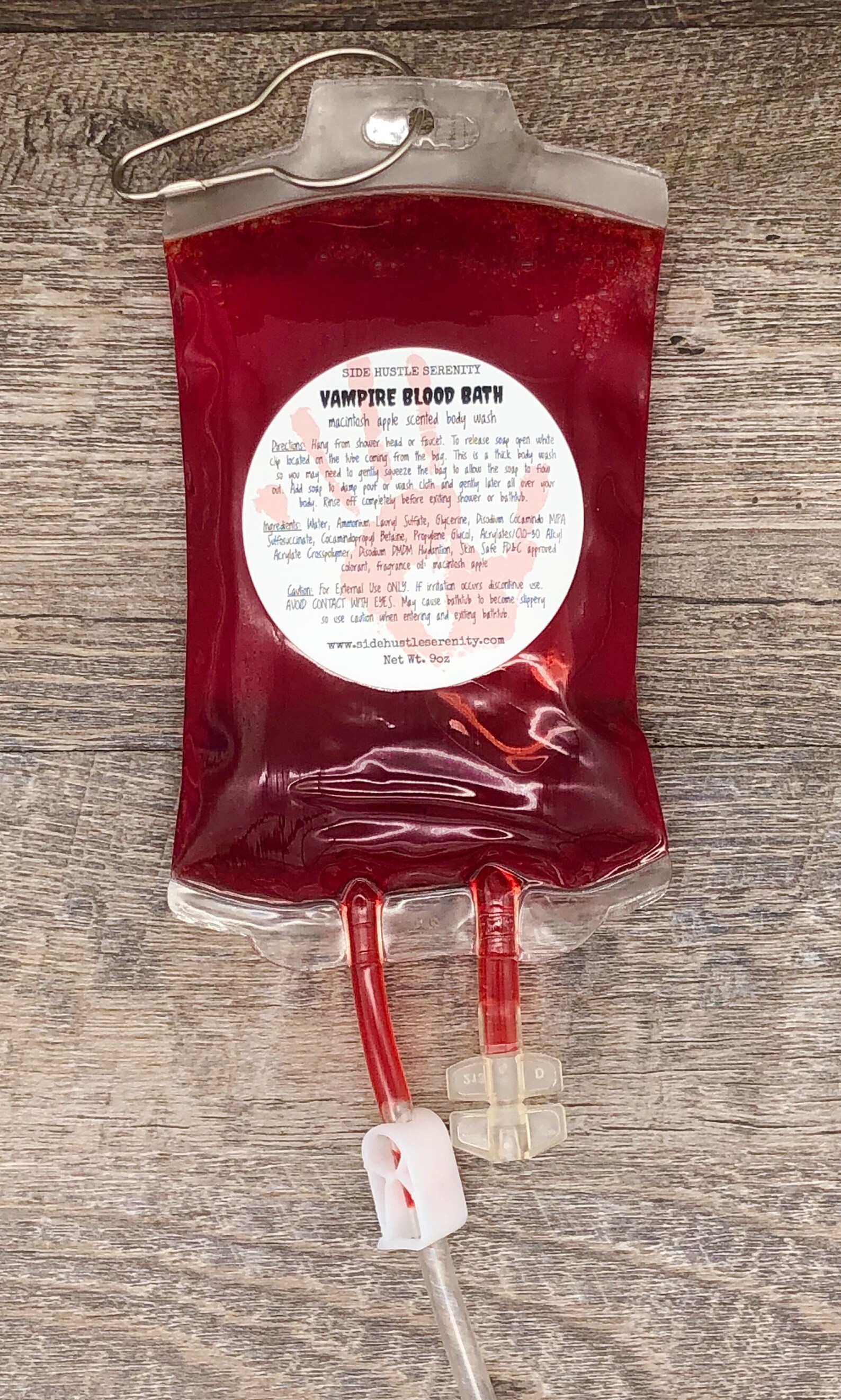 BLOOD BATH Blood Bag Body Wash Shower Gel Liquid Soap - Etsy